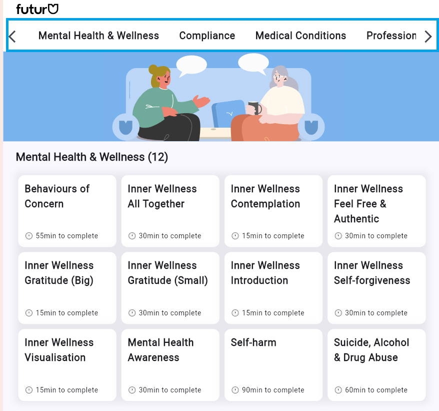 How to find a course on the FuturU App – FuturU Support